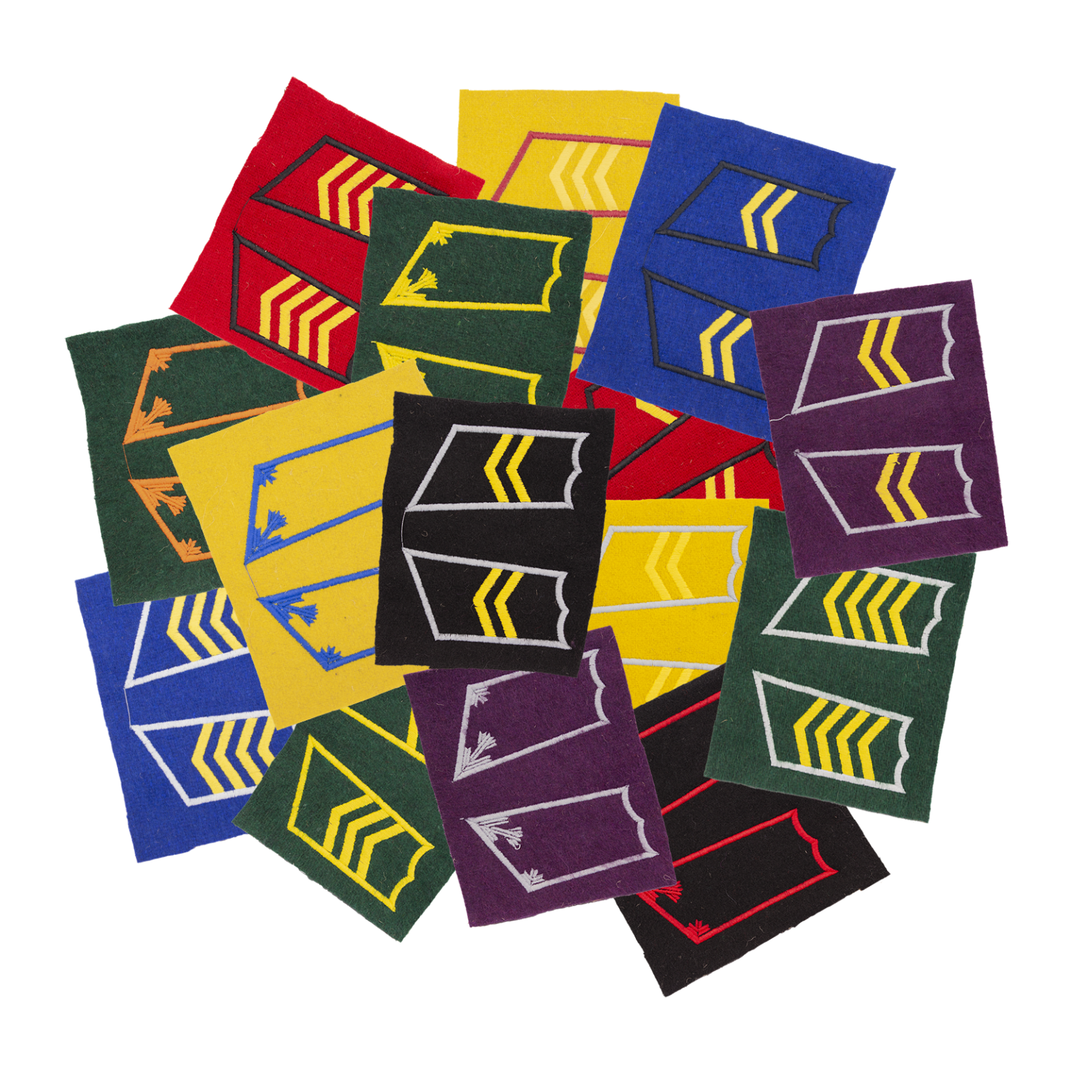 M/36 Collar Tabs, 1939, Cadre NCOs and Officers, Reproduction – Tiera ...