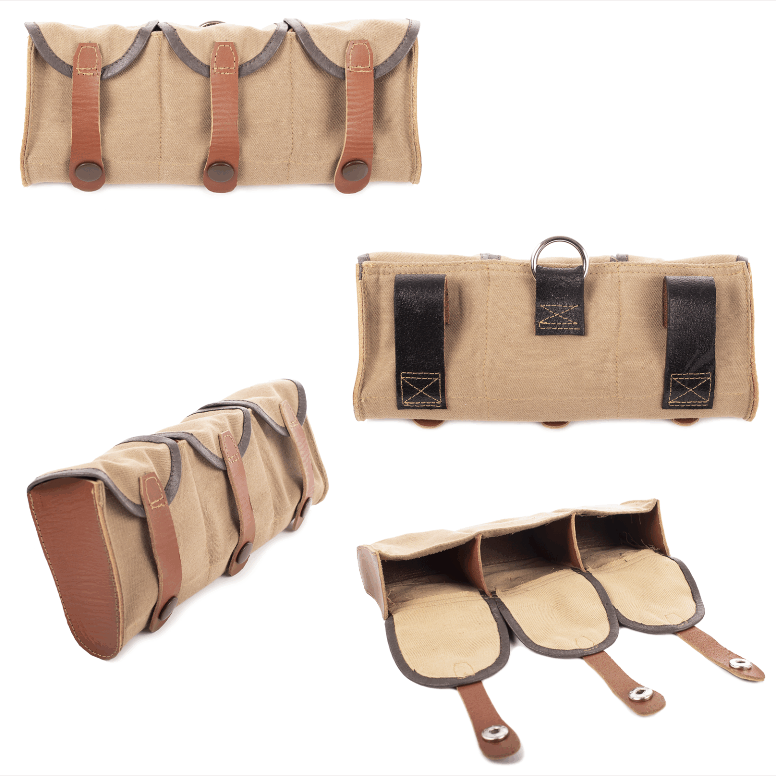 Canvas Ammunition Pouch, Type 1, Reproduction – Tiera Reproductions
